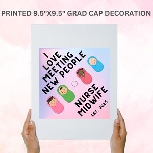 Printable Graduation Cap Topper, DIY Nurse Graduation Cap Decoration ...