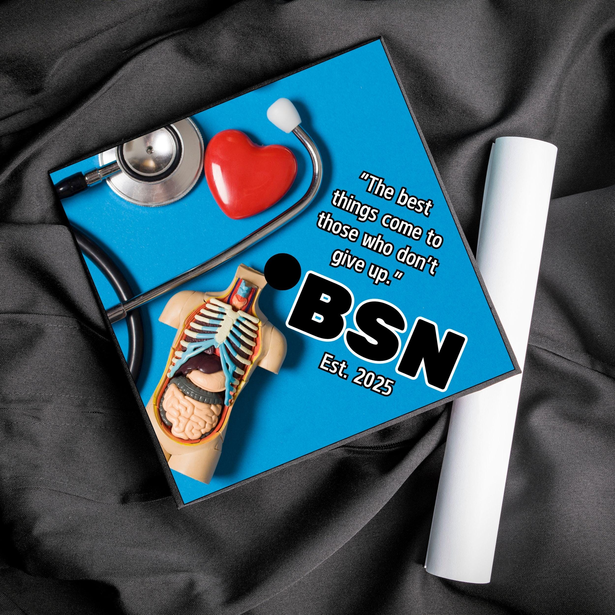 Printable Graduation Cap Topper, Nurse Graduation Cap Decoration ...