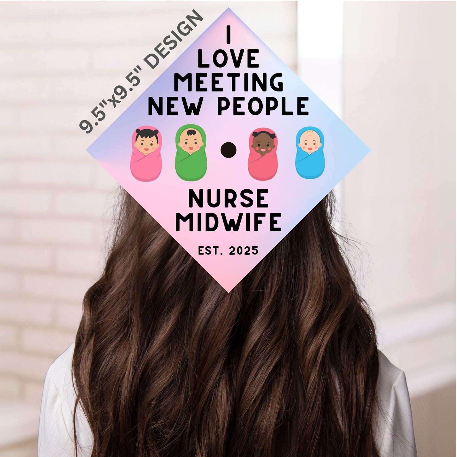 Printable Graduation Cap Topper, DIY Nurse Graduation Cap Decoration ...