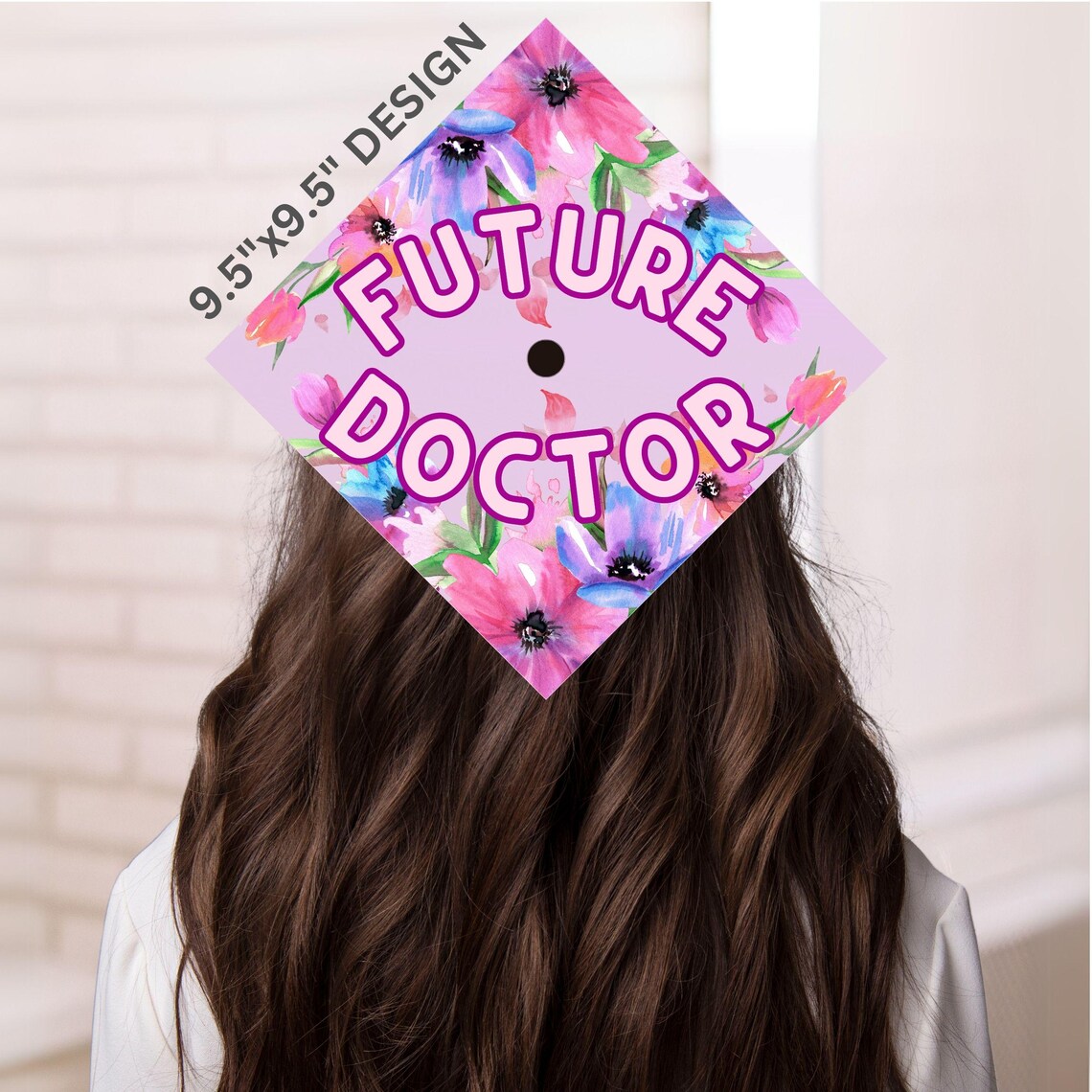 Printable Graduation Cap Topper, Doctor Graduation Cap Topper, MD ...