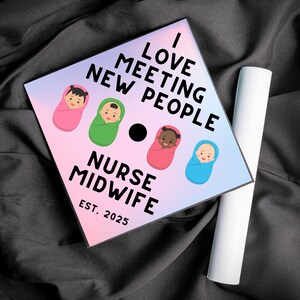 Printable Graduation Cap Topper, DIY Nurse Graduation Cap Decoration ...