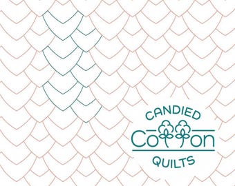 Off Grid - Digital Longarm Quilting Design for Edge to Edge Pantograph ...