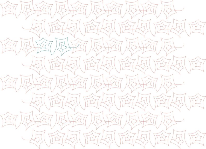 Spider Web Simple - Digital Longarm Quilting Design for Edge to Edge ...