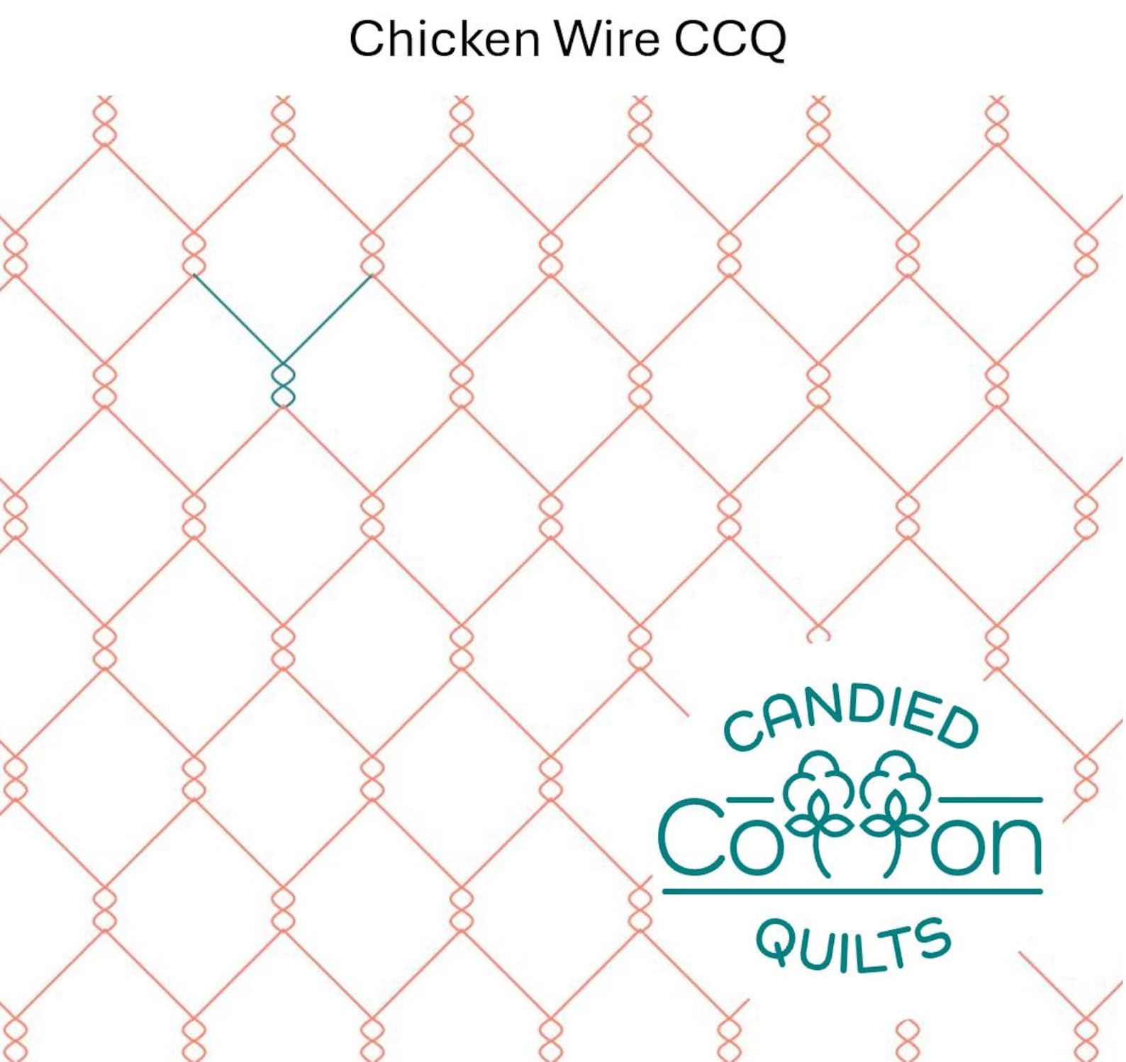 Chicken Wire - Digital Longarm Quilting Design for Edge to Edge ...