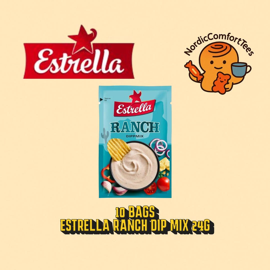 10 X Estrella Ranch Dipmix 24g – Creamy Seasoning Sachets - Etsy