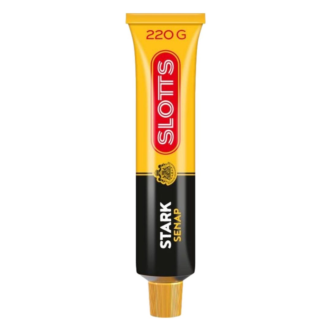 Slotts Senap Stark 220g – Swedish Strong Mustard - Etsy