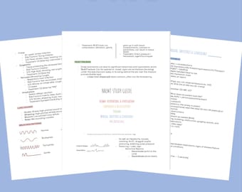 NREMT Study Guide, National Registry Study Guide, EMT Study Guide - Etsy