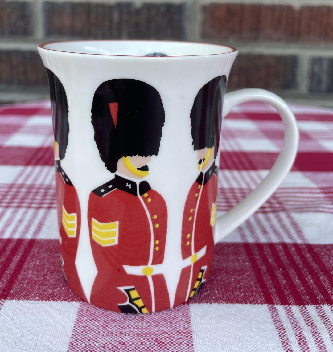Nicholas John Mug, Guardsman, No. 1 of 8, English Fine Bone China - Etsy