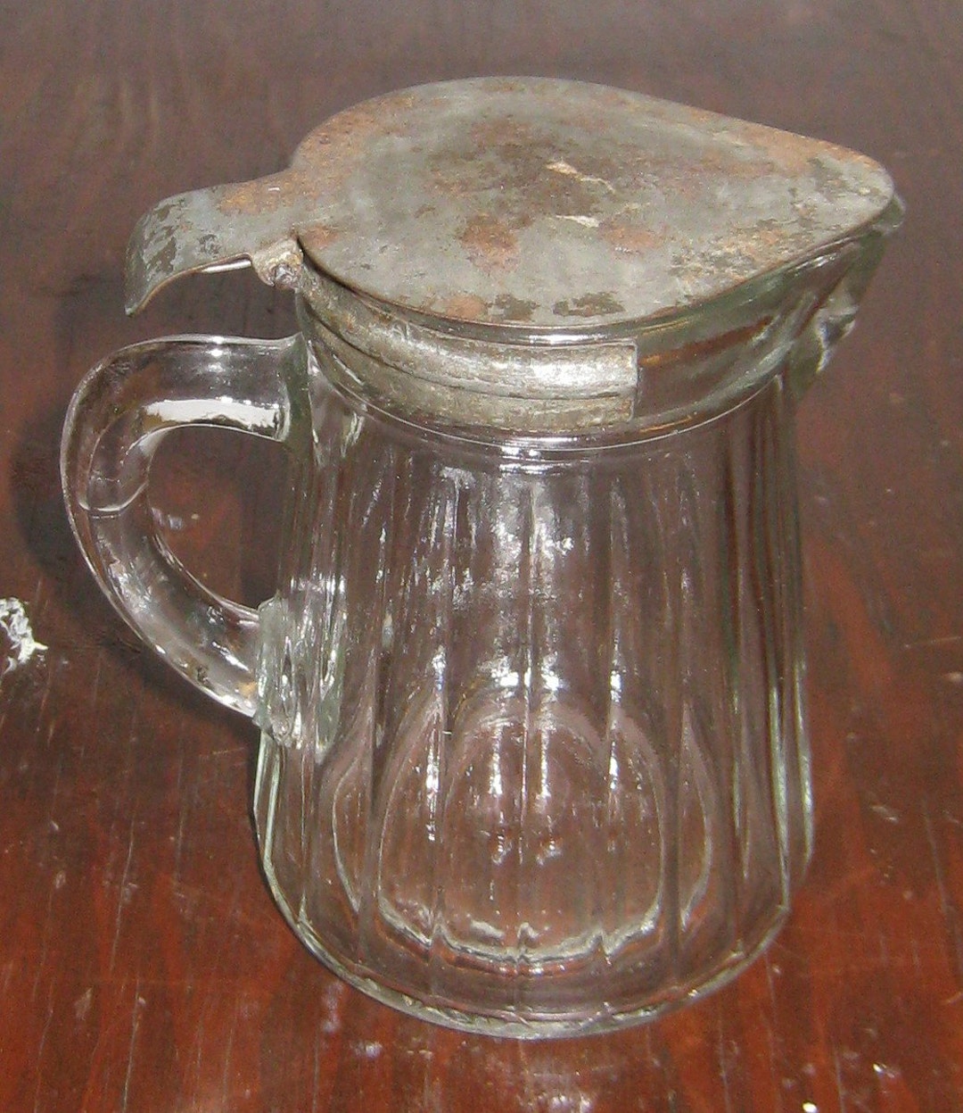 Anchor Hocking Syrup Pitcher - Etsy