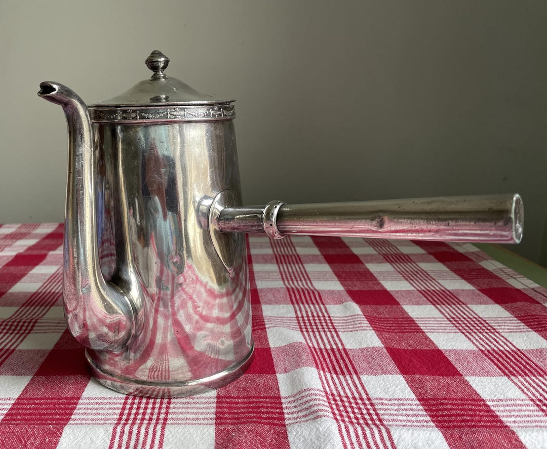 Antique Nickel Silver Coffee or Hot Chocolate Server, Jos. Heinrichs ...
