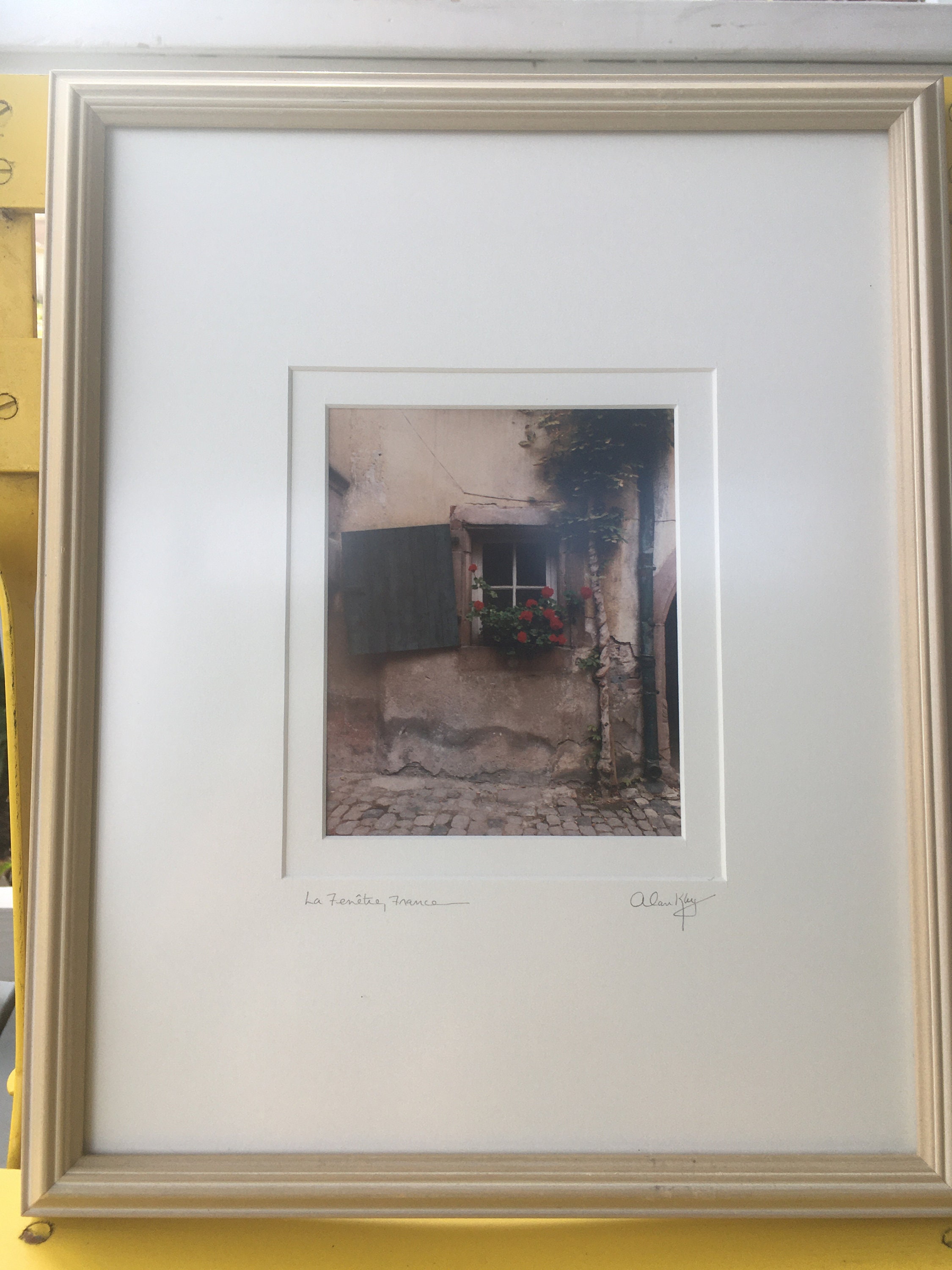 Alan Klug Signed Color Art Photograph, Framed French Photograph - Etsy