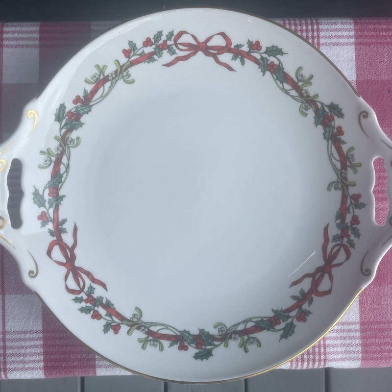 Ribbon Plate - Etsy
