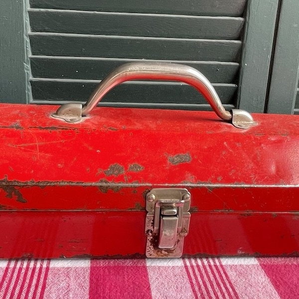 Metal Tool Box - Etsy