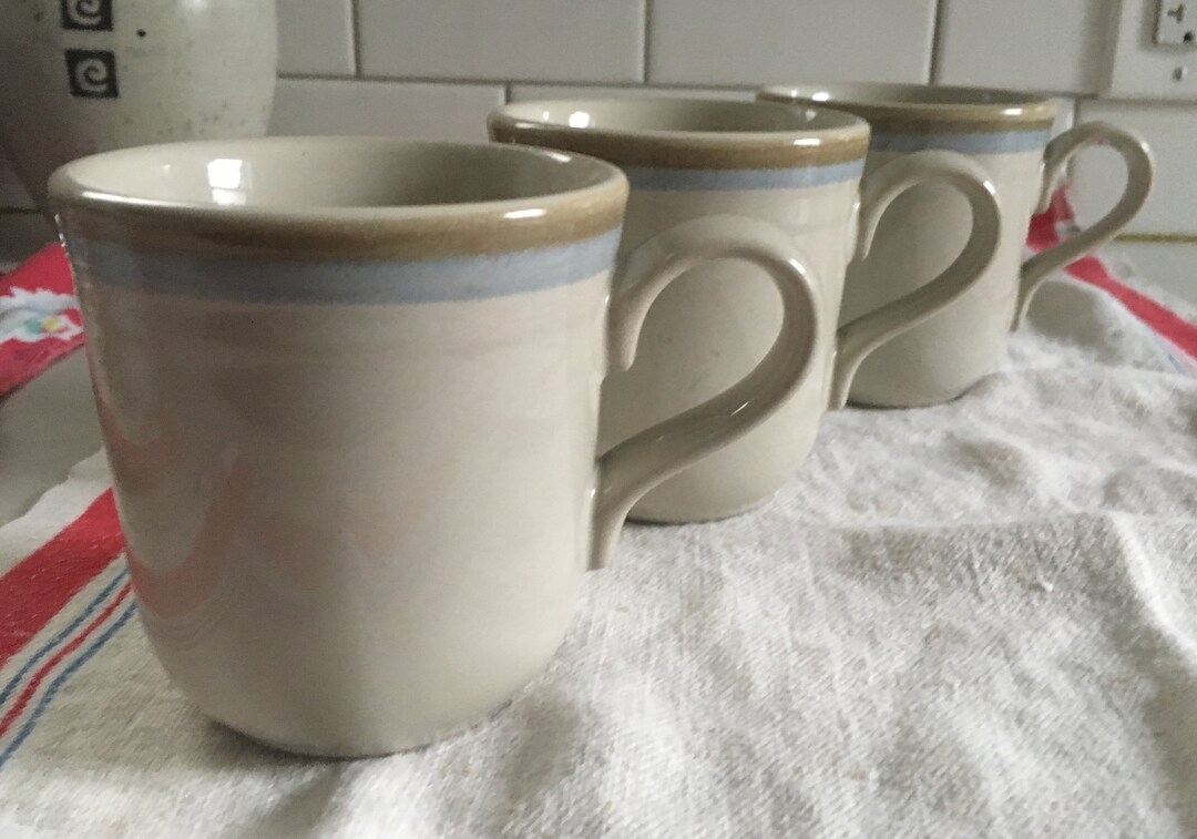 Noritake Stoneware Painted Desert Mugs - Etsy