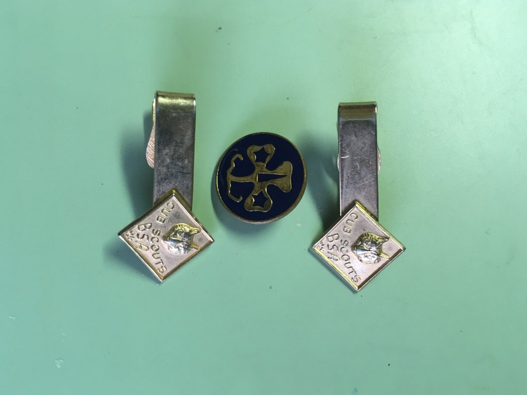 Scouts Jewelry, Vintage Scout Items, Cub Scout Tie Clips, Girl Scout ...