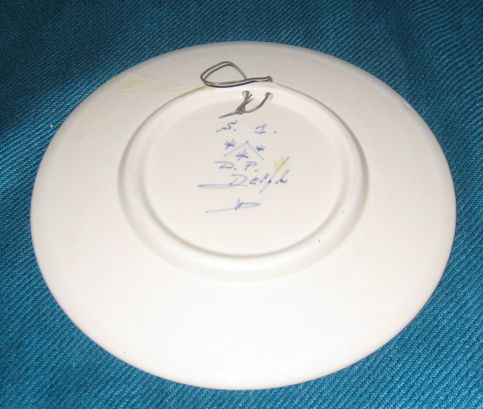 Dutch Plate, Lovely Delft Ceramic Plate Wall Hanging - Etsy