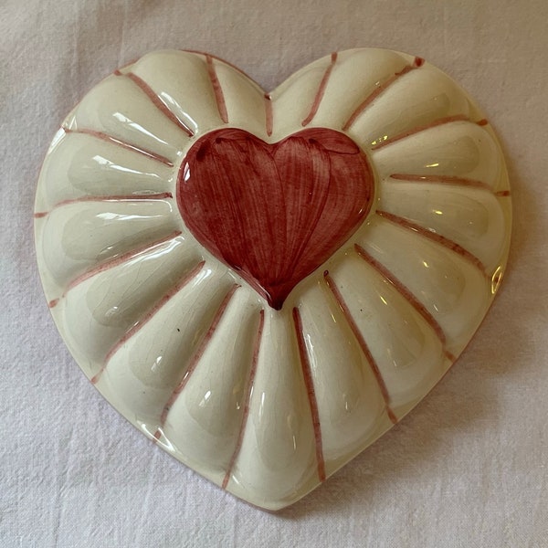 Heart Shaped Ceramic Mold - Etsy