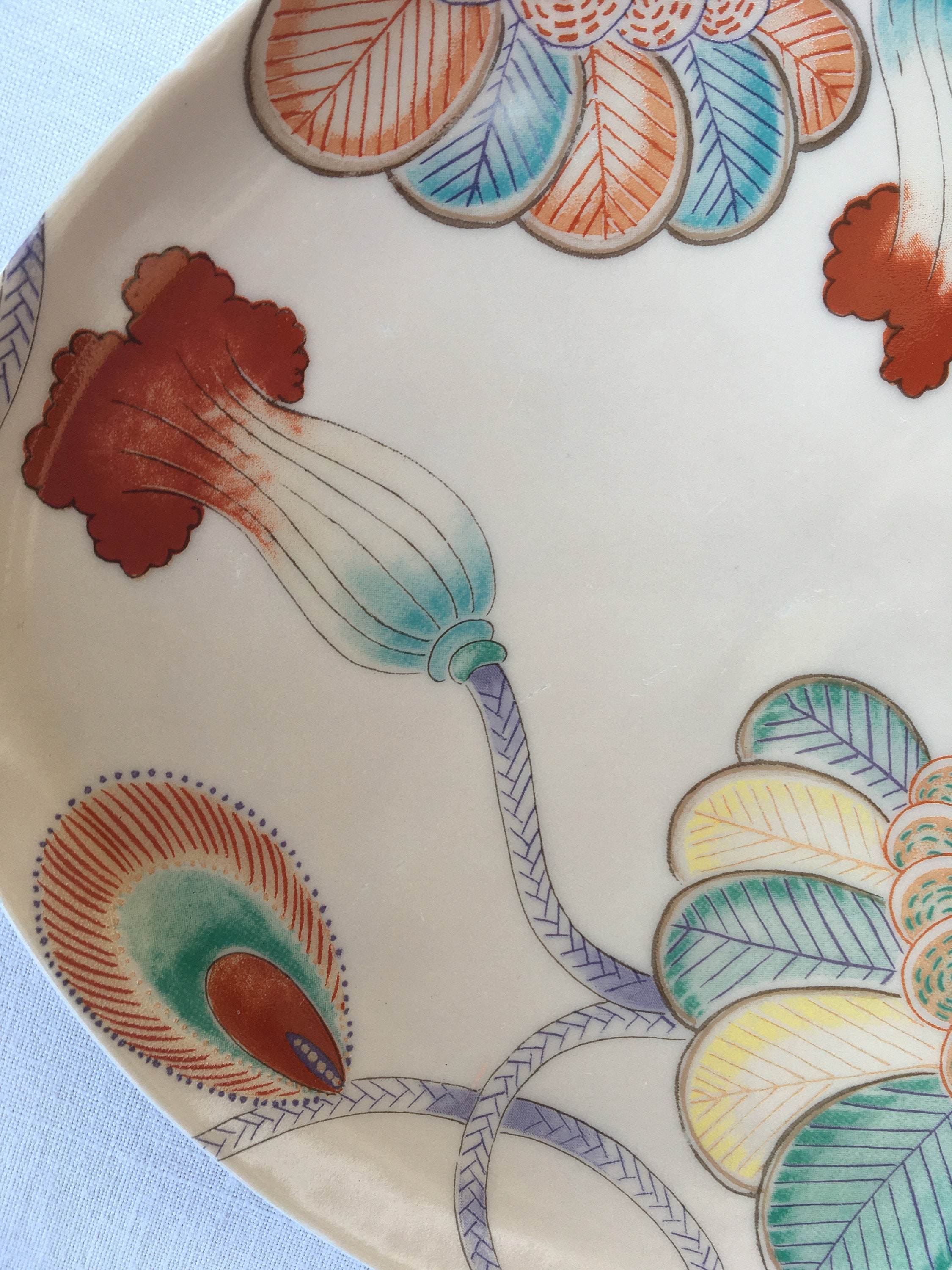 Mingei Plate Porcelain Plate Haldon Group Haldon House - Etsy