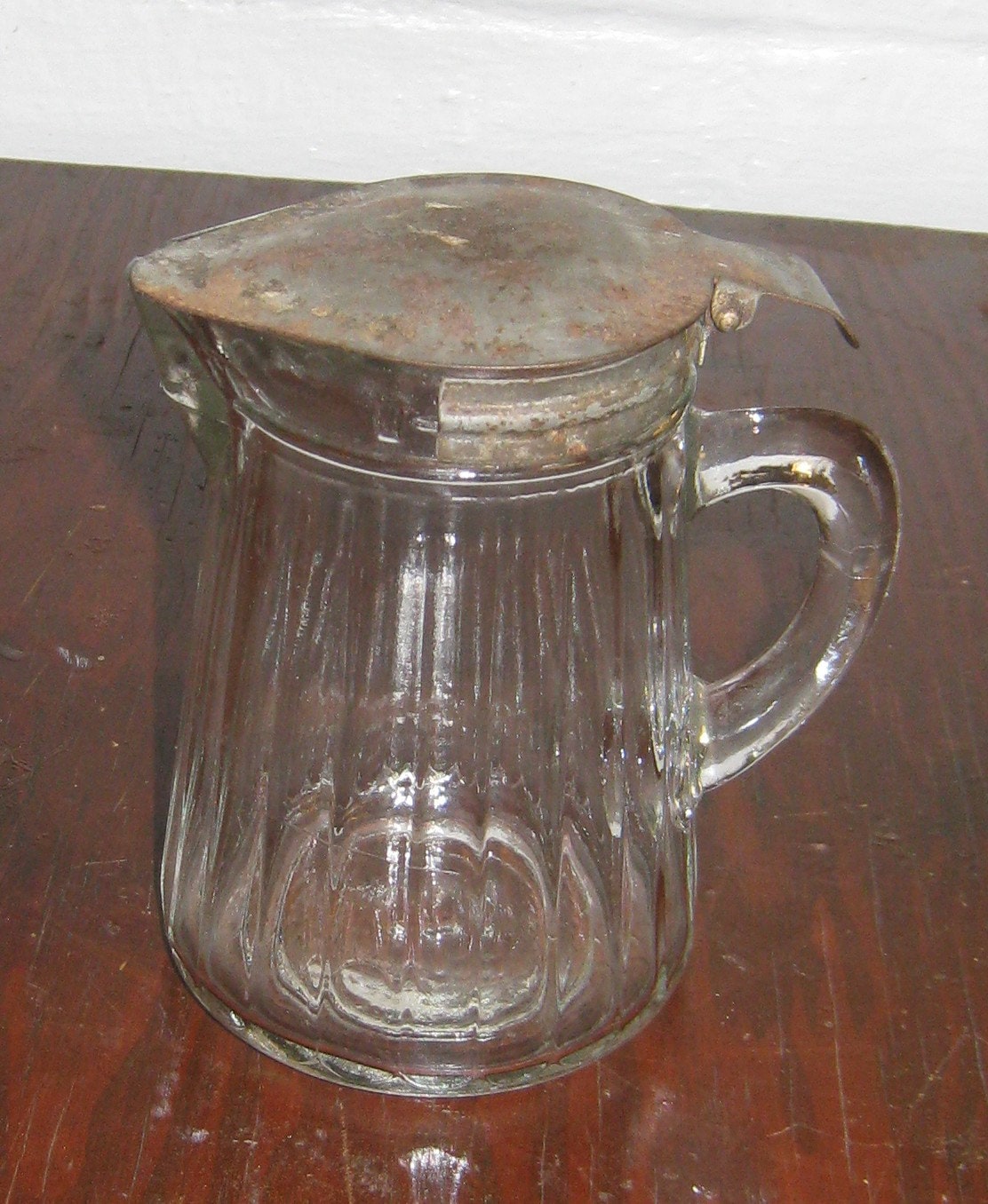 Anchor Hocking Syrup Pitcher - Etsy