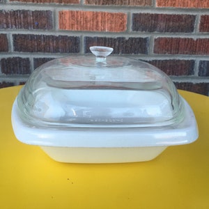 Pyrex Golden Honeysuckle 2 1/2 Quart Covered Casserole Dish, 055 - Etsy