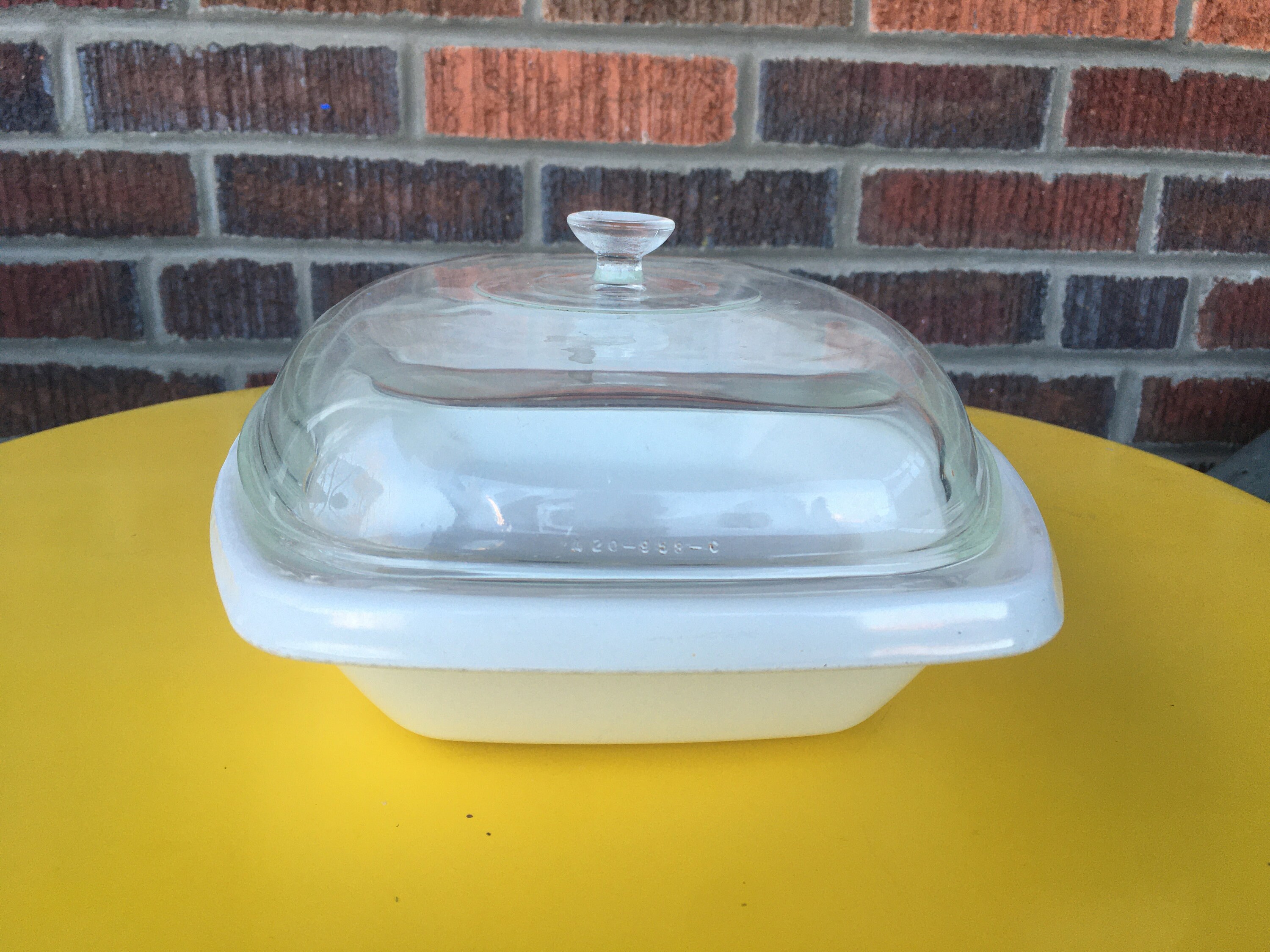 Pyrex Golden Honeysuckle 2 1/2 Quart Covered Casserole Dish, 055 - Etsy