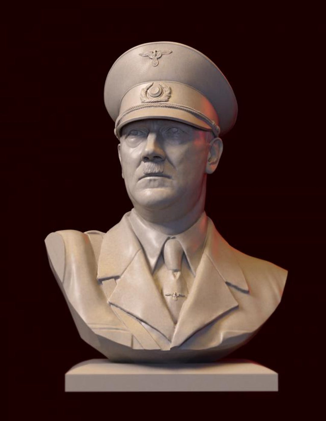 Adolf Hitler Bust Führer Historical 3D Model STL File - Etsy