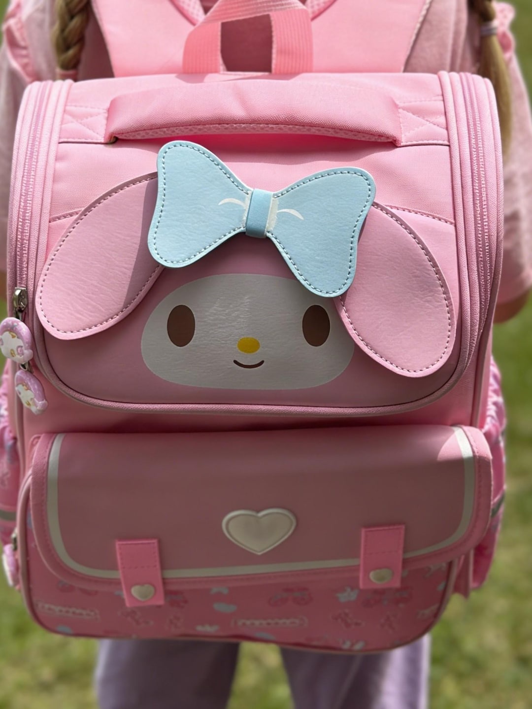 Kawaii Character Backpack – Cute Anime-style School Bag for Girls ...
