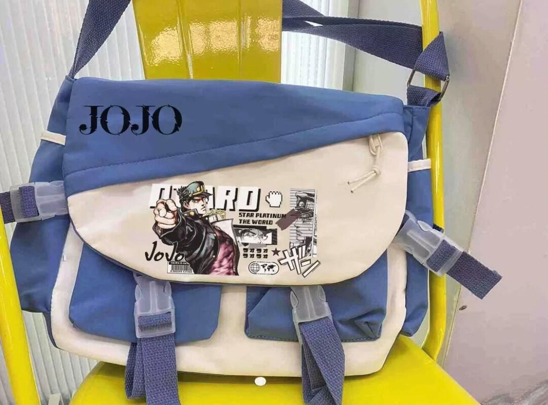 Jojo's Bizarre Adventure Crossbody Bag – Anime Messenger Shoulder Bag ...
