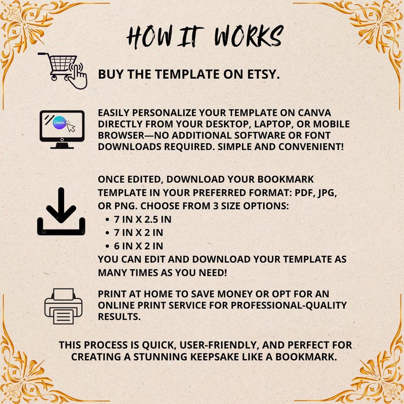 Editable Funeral Bookmark Template,canva Memorial Bookmark ,printable ...