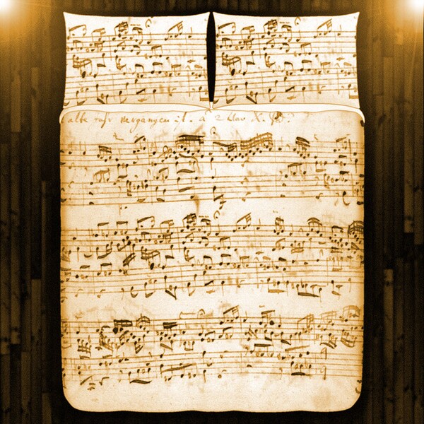 Music Duvet Cover - Etsy