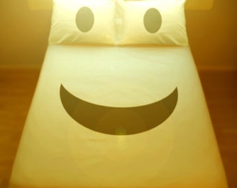 Smiley Face Sheet Set - Etsy