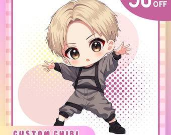 CUSTOM Chibi | Chibi Character | Chibi Illustration | Chibi PFP | Chibi ...