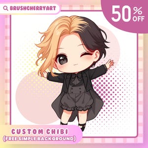 CUSTOM Chibi | Chibi Character | Chibi Illustration | Chibi PFP | Chibi ...