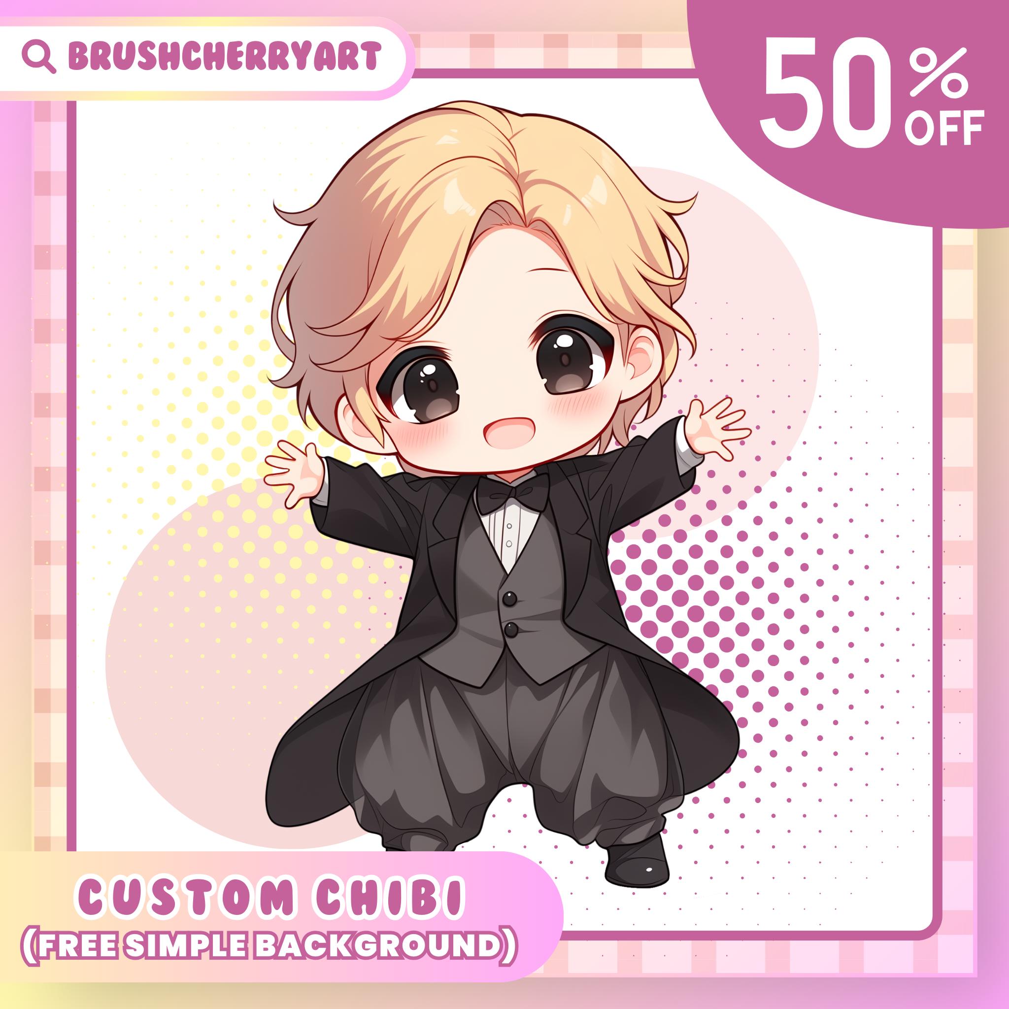 CUSTOM Chibi | Chibi Character | Chibi Illustration | Chibi PFP | Chibi ...