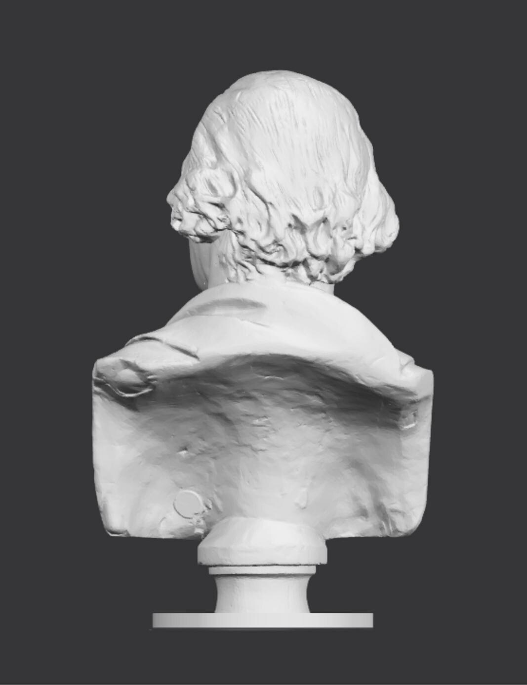 George Washington Bust, 3D Printed George Washington, 3D Printed ...