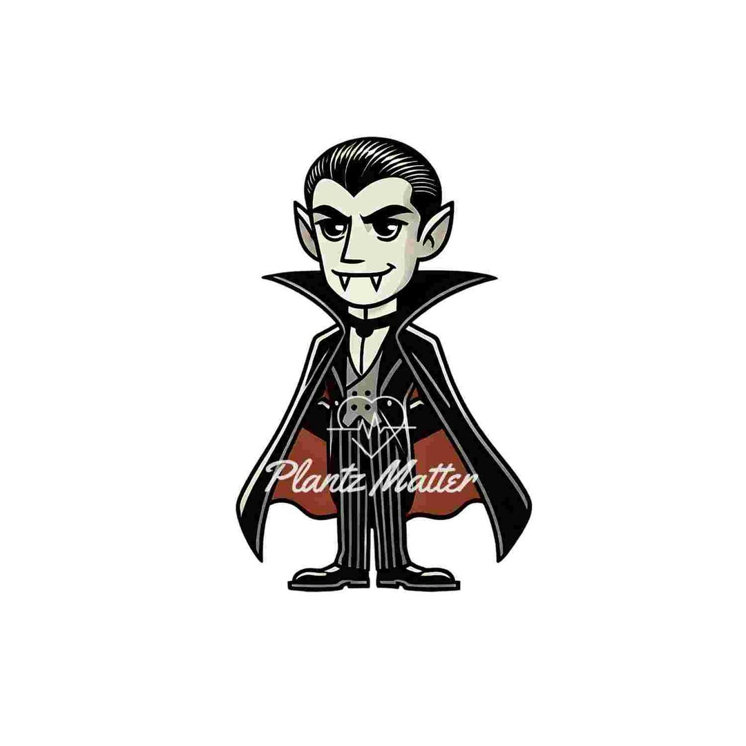 Vampire Clipart Monster PNG Dracula Horror Goth Transparent Background ...