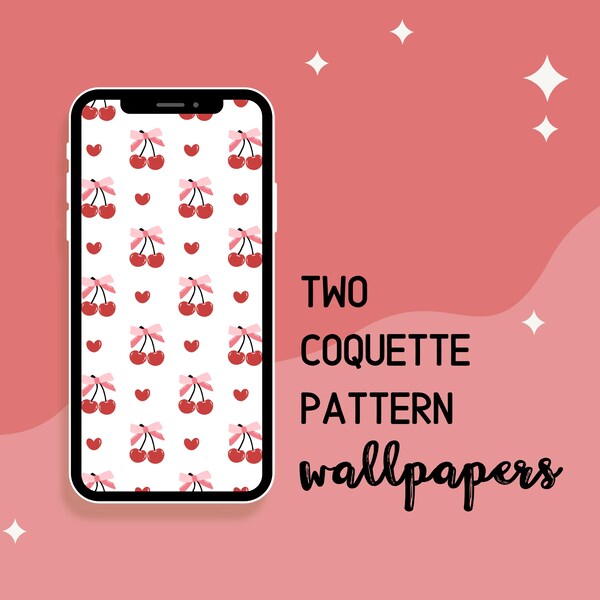 Coquette Wallpaper - Etsy UK