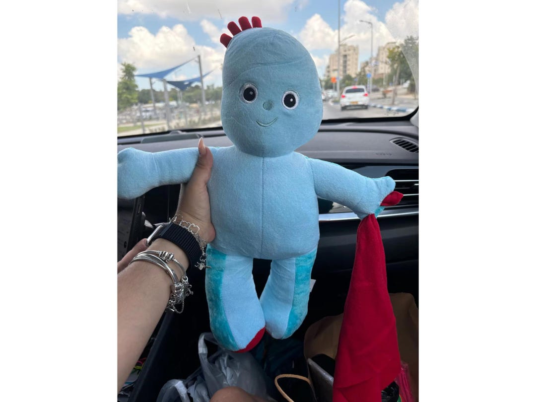 Iggle Piggle Plush Toys, Iggle Piggle in the Night Garden Plushy 60cm ...