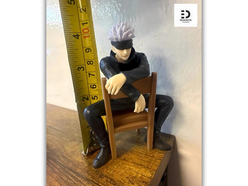 Anime Satoru Gojo Figure,jujutsu Kaisen Action Figurine , Sitting PVC ...