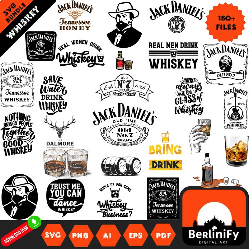 Jack Daniels Svg File - Etsy