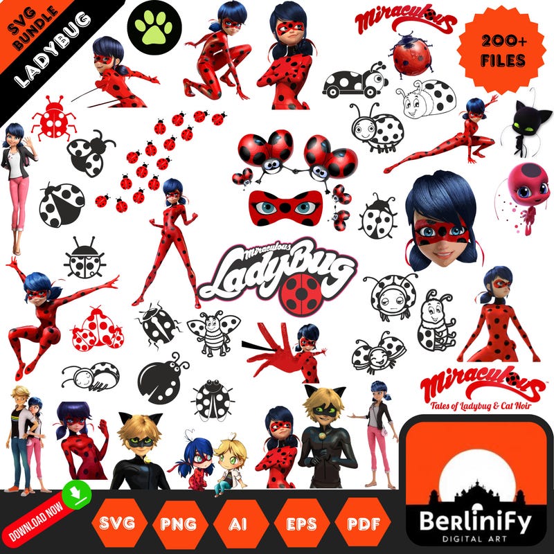 Ladybug Clip Art - Etsy