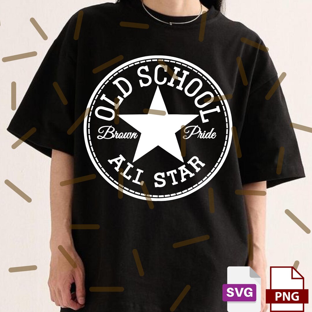 Old School All Star Chicano PNG Svg, Mexicaanse Hip Hop Streetwear ...