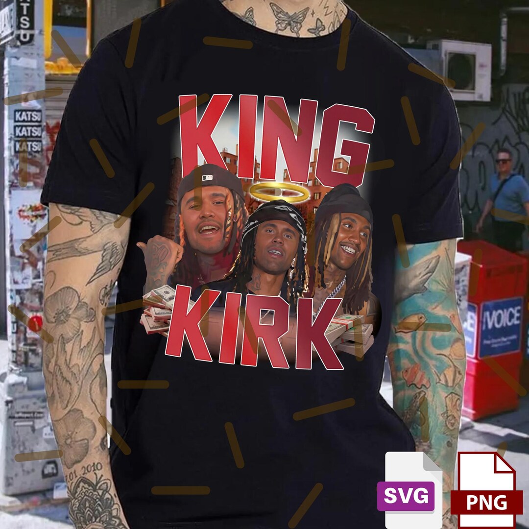 King Kirk Digital File, Charlie From Oblock Meme, Kirkified Krande ...