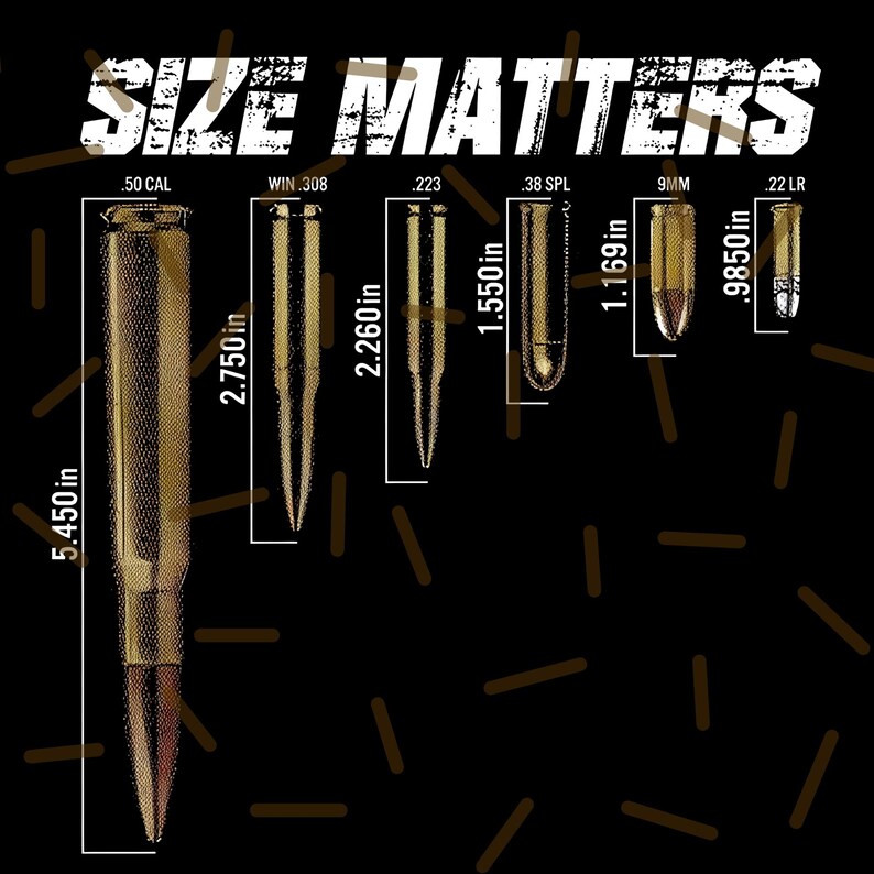 Size Matters PNG Svg for Circut, Tactical Gun Humor Quote, Edgy ...