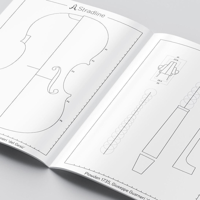 Violin Blueprint - Etsy
