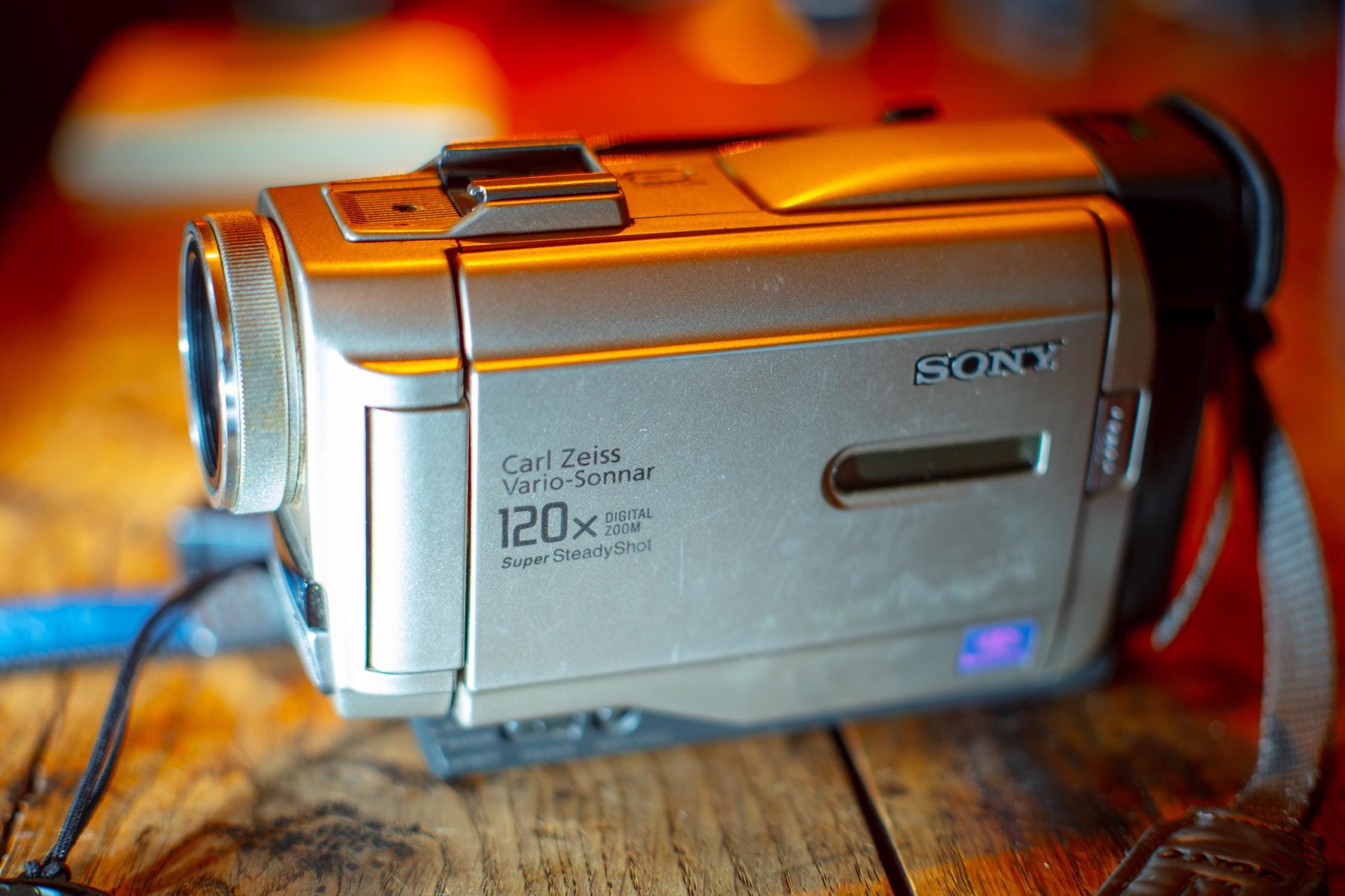 Vintage Retro Professional Rare Video Camera Sony DCR-TRV10E Mini DV Handycam Tape / Camcorder ...