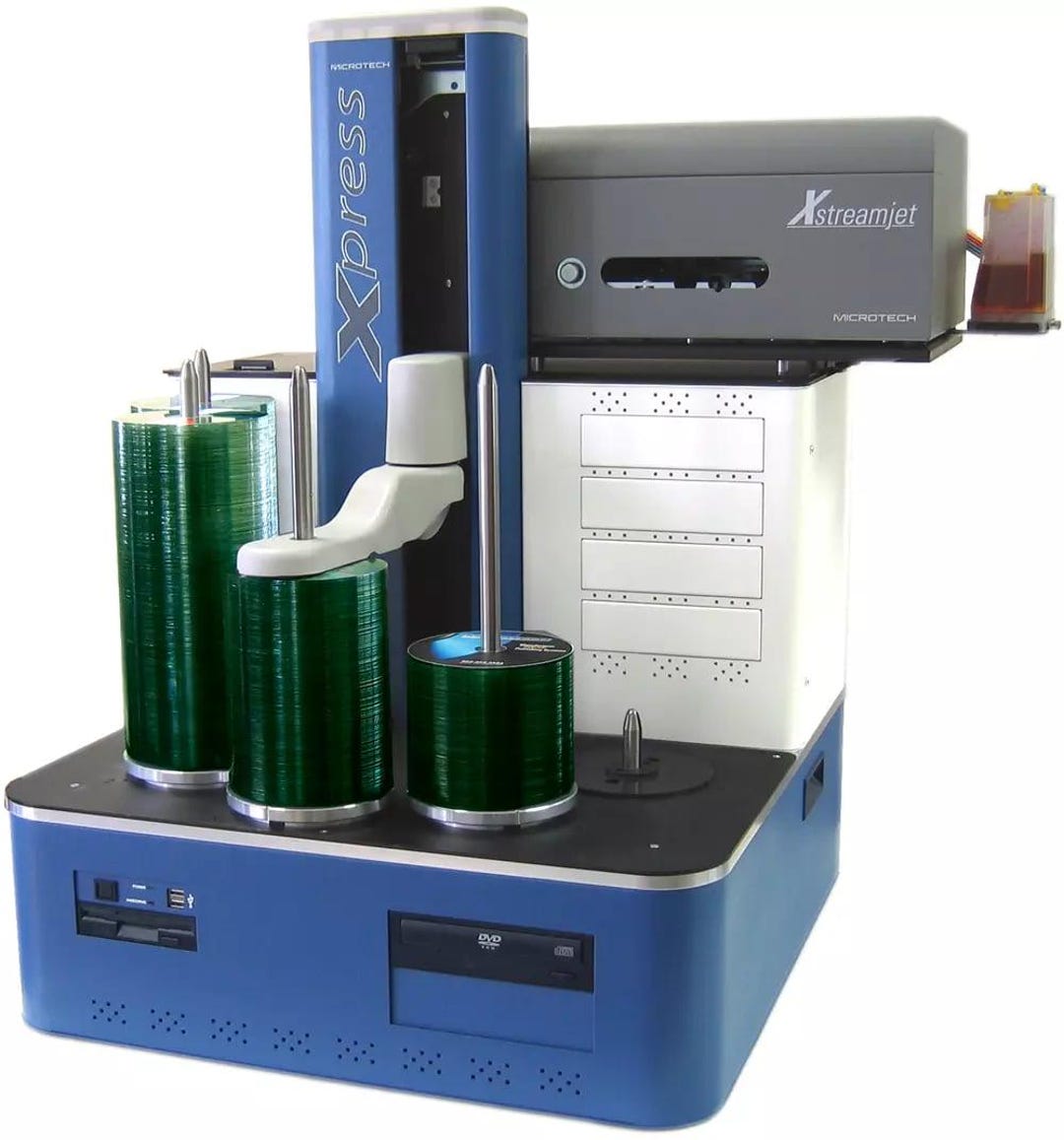 Microtech CD/DVD Duplicator Lp Vinyl Micro Tech X-press XP Disc ...