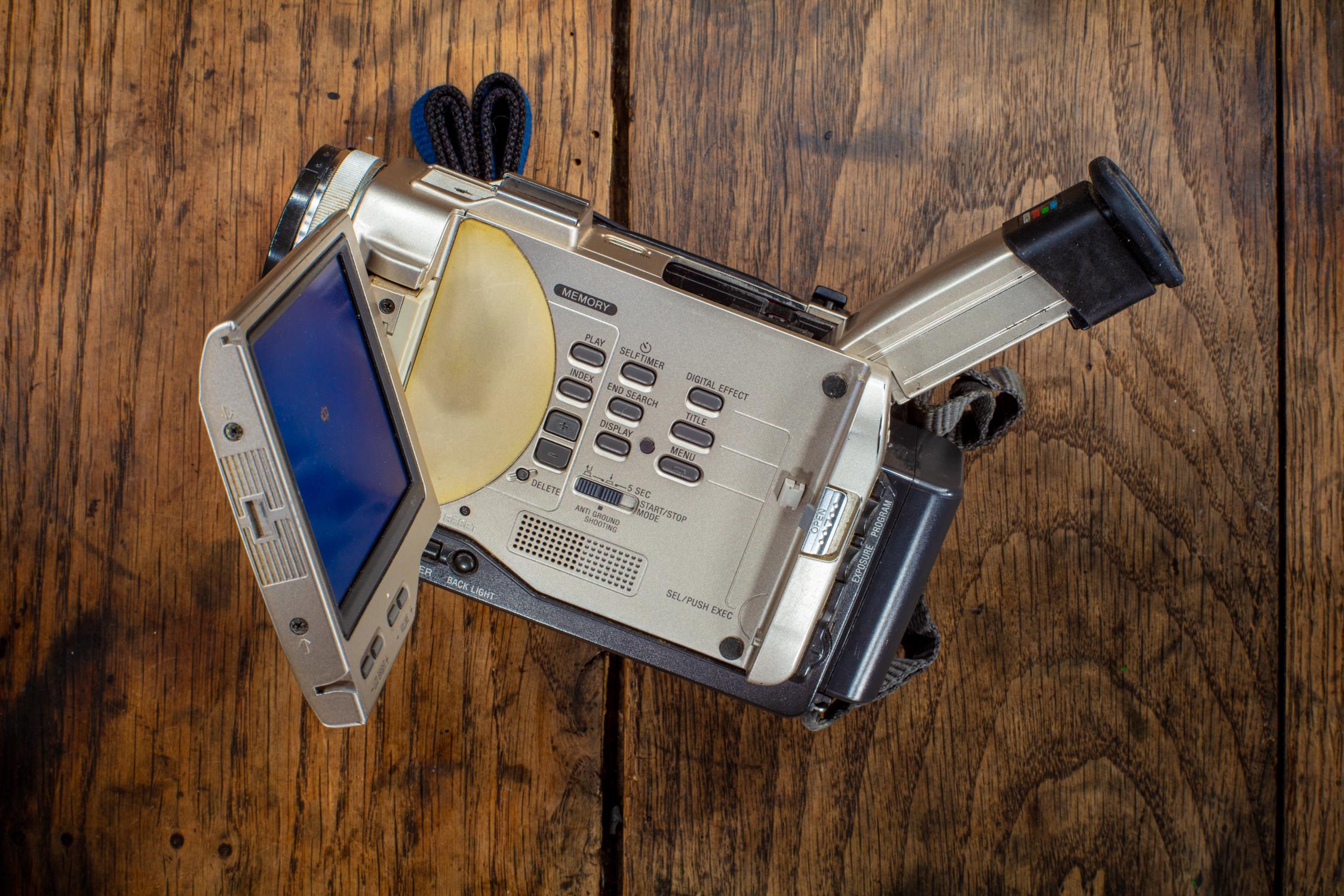 Vintage Retro Professional Rare Video Camera Sony DCR-TRV10E Mini DV ...