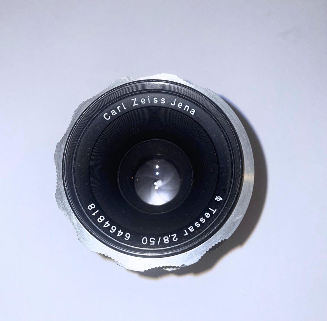 Rare Carl Zeiss Jena 50mm F/2.6 Silver Lens – Professional Vintage ...