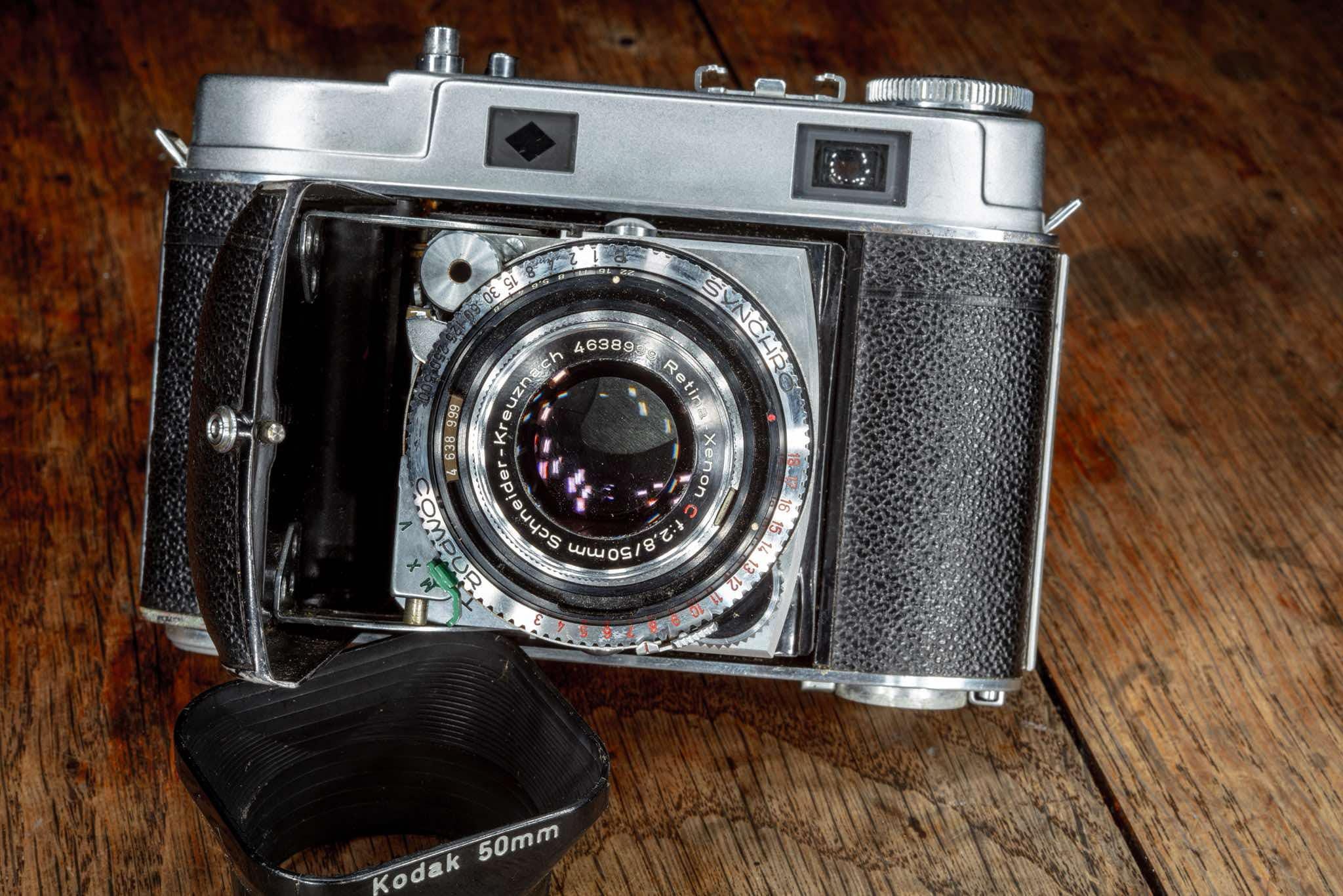 Vintage Rare Beautiful Film Camera Retina Iic Kodak Video 35mm ...